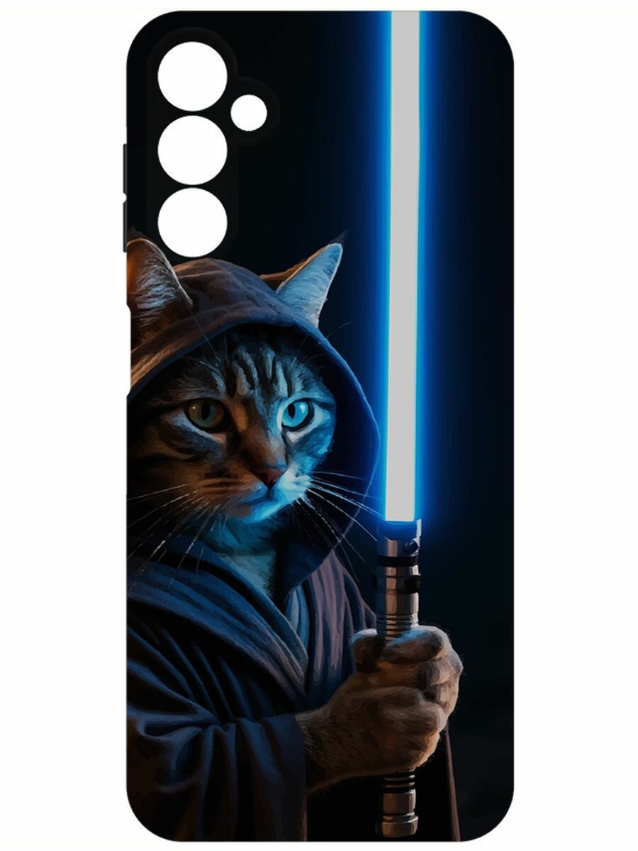 Чехол-накладка Krutoff Soft Case Оби-Ван Котоби для Samsung Galaxy A14 4G (A145) черный