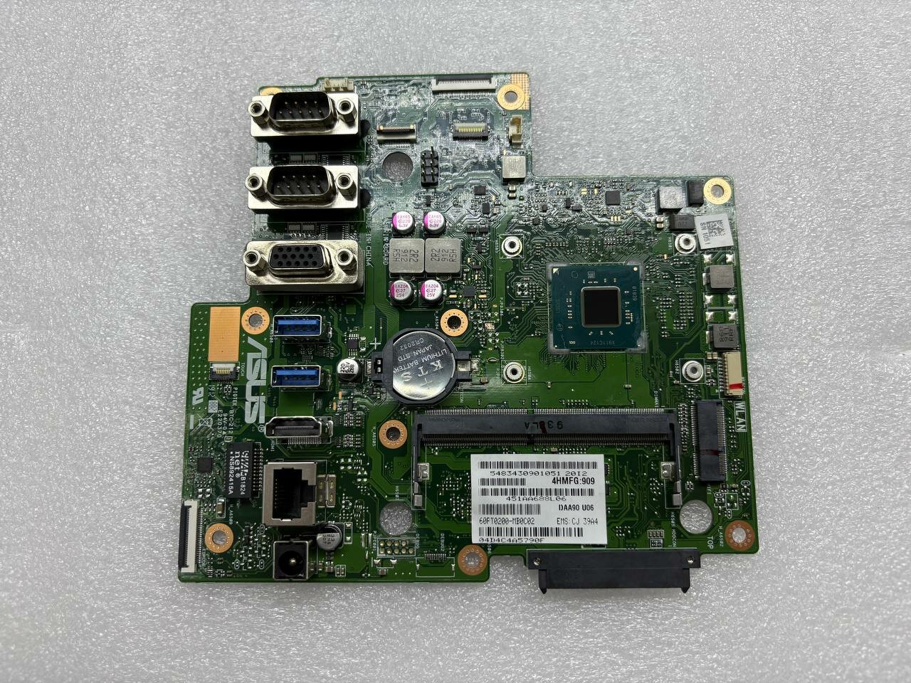 Материнская плата ASUS V161GA донор компонентов