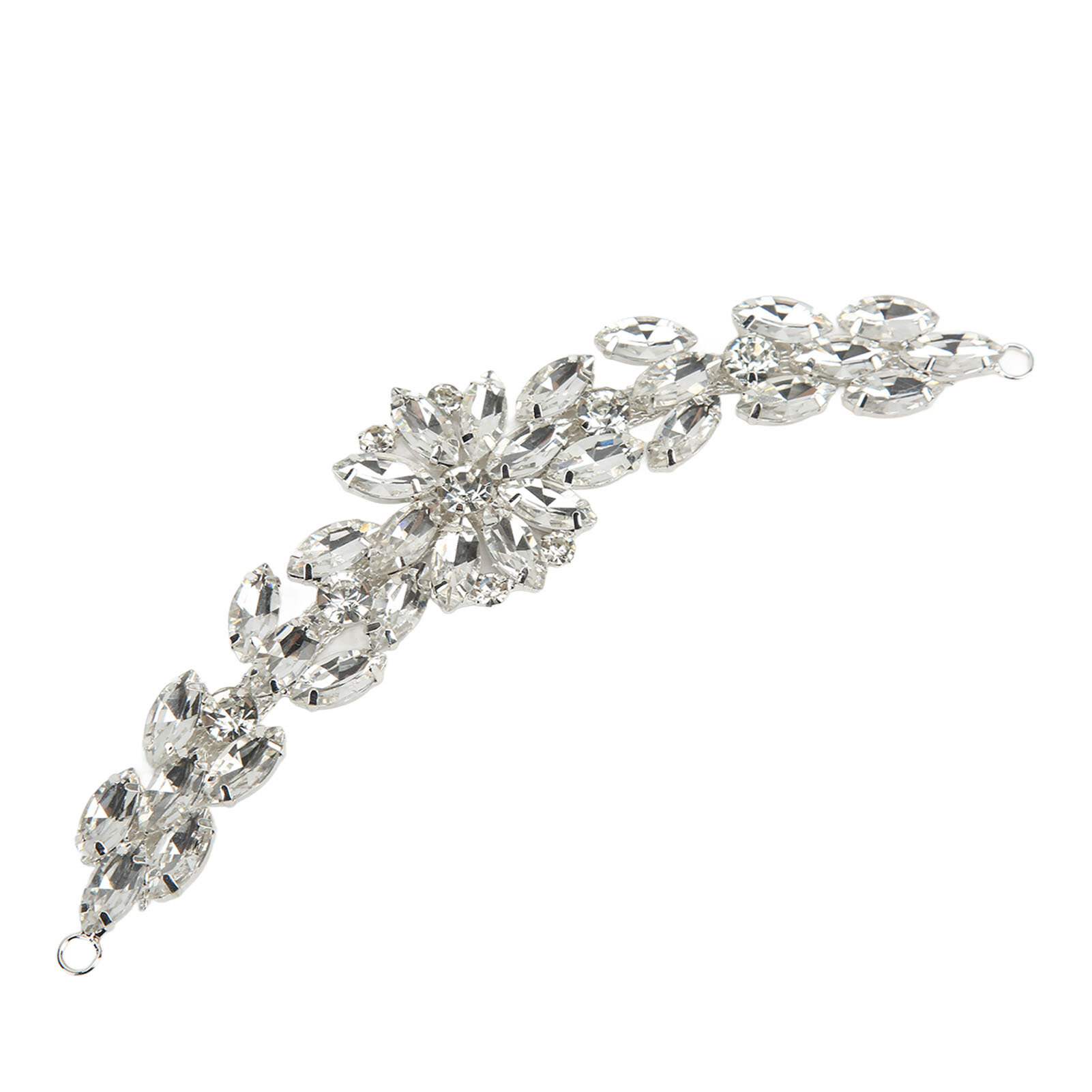 Цепочка со стразами, аппликация, блестящая ослепительная красивая практичная цепочка со стразами на талии для украшения одежды своими руками, подарки, короткий конский глаз