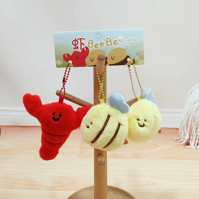 Оригинальный кулон-брелок Snot Bear Bee CP, креативная кукла-пчела, милый брелок-пчела для сумки, подарок для девочки