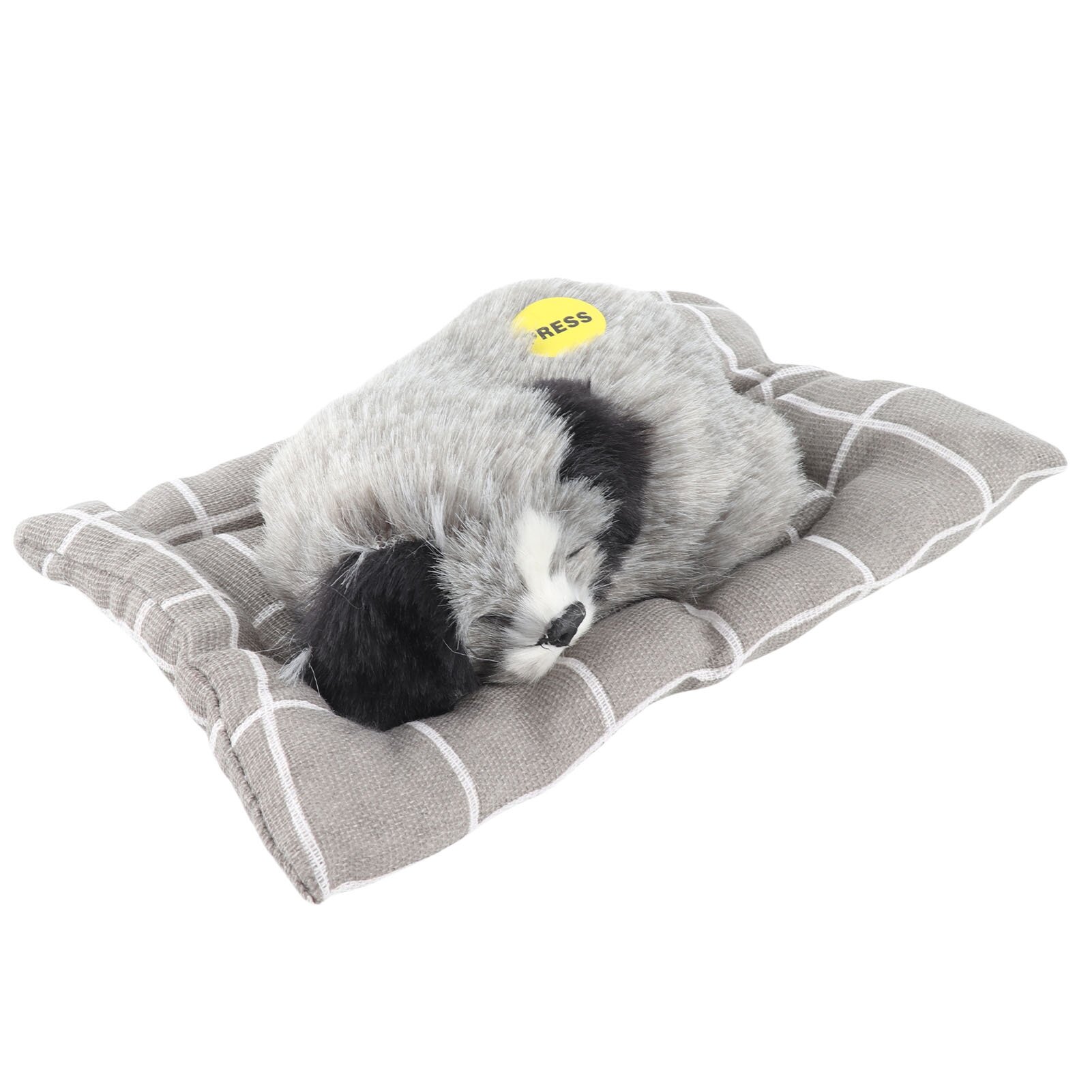 Игрушка для спящей собаки с тканевой подушкой, имитирующая звуки, маленькая плюшевая игрушка-собачка, украшение в виде куклы-собачки, хаски.