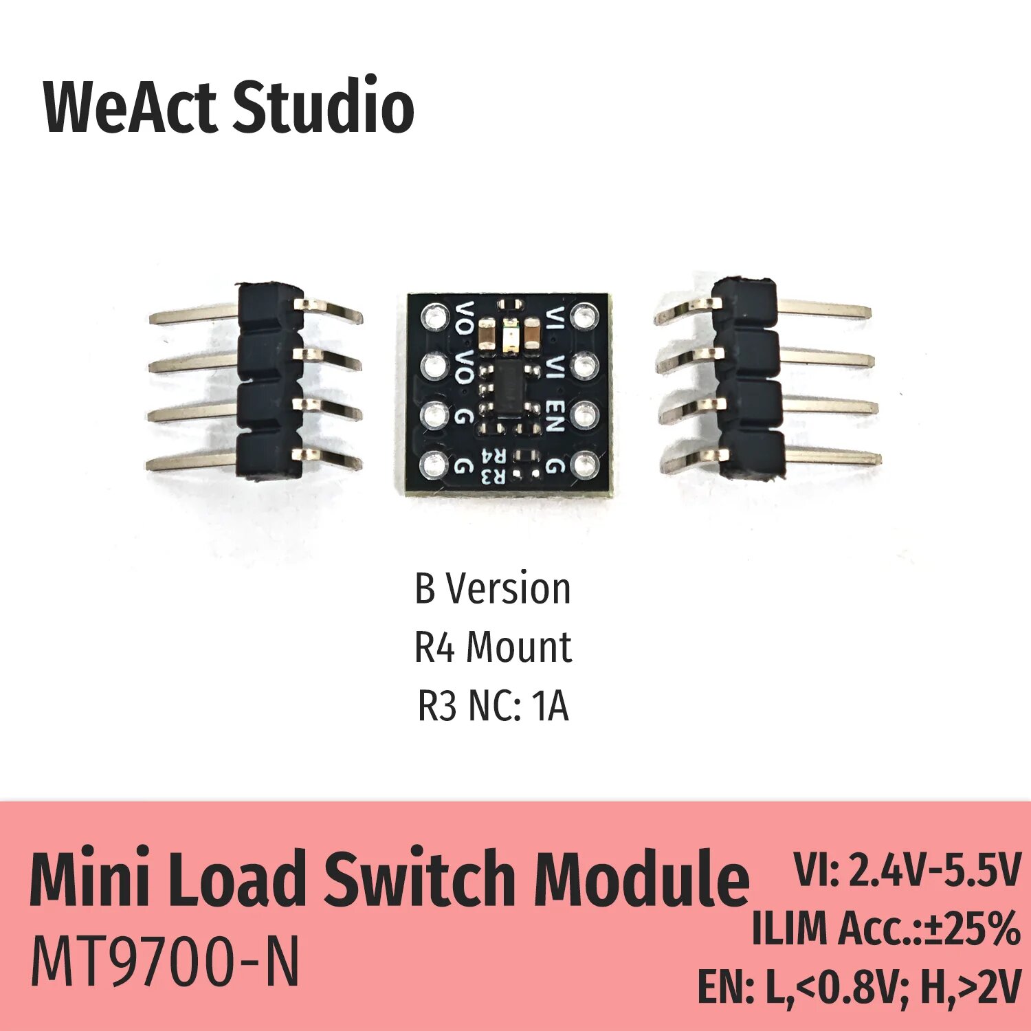 WeAct Mini Load Switch Module MT9700-N, 5PCS B Version