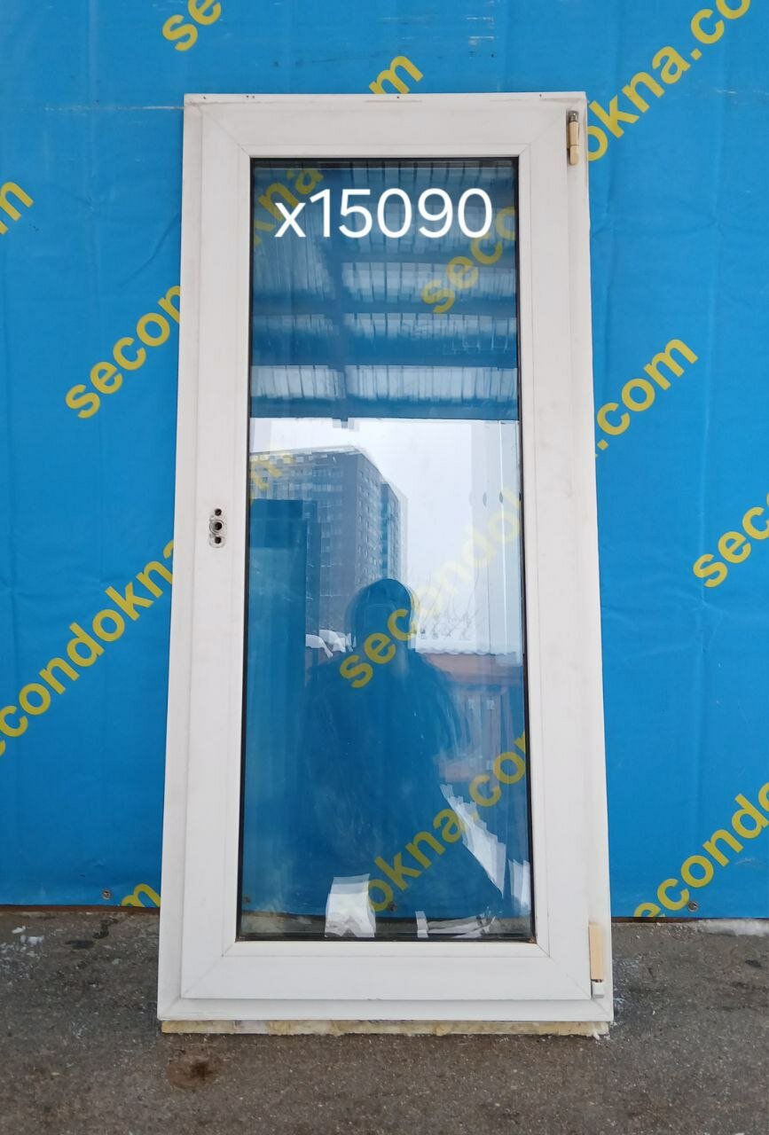 Пластиковое окно Б/У 1400(в)х650(ш)