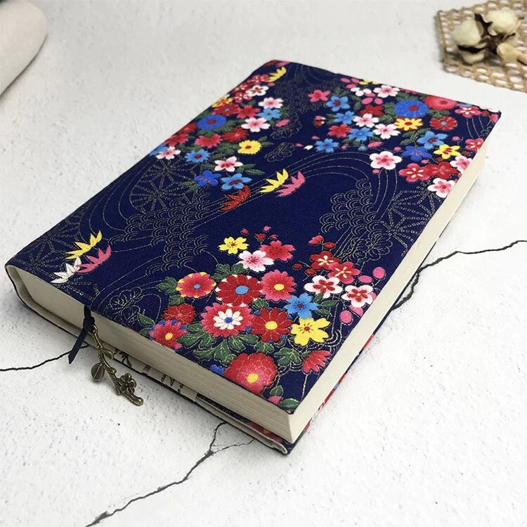 Обложка для книги, книжный чехол, изделия ручной работы из ткани, обложка для ежедневника, обложка для блокнота,