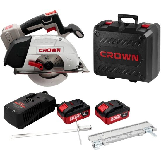 Пила дисковая по металлу аккумуляторная Crown Professional CROWN CT25040-150HX-4 BMC