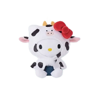 Sanrio x Hello Kitty x Cinnamoroll x Kuromi x Pochacco x Pompompurin x Badtz-Maru x Keroppi x Pekkle x Tuxedo Sam Плюшевые брелки 9,5 см