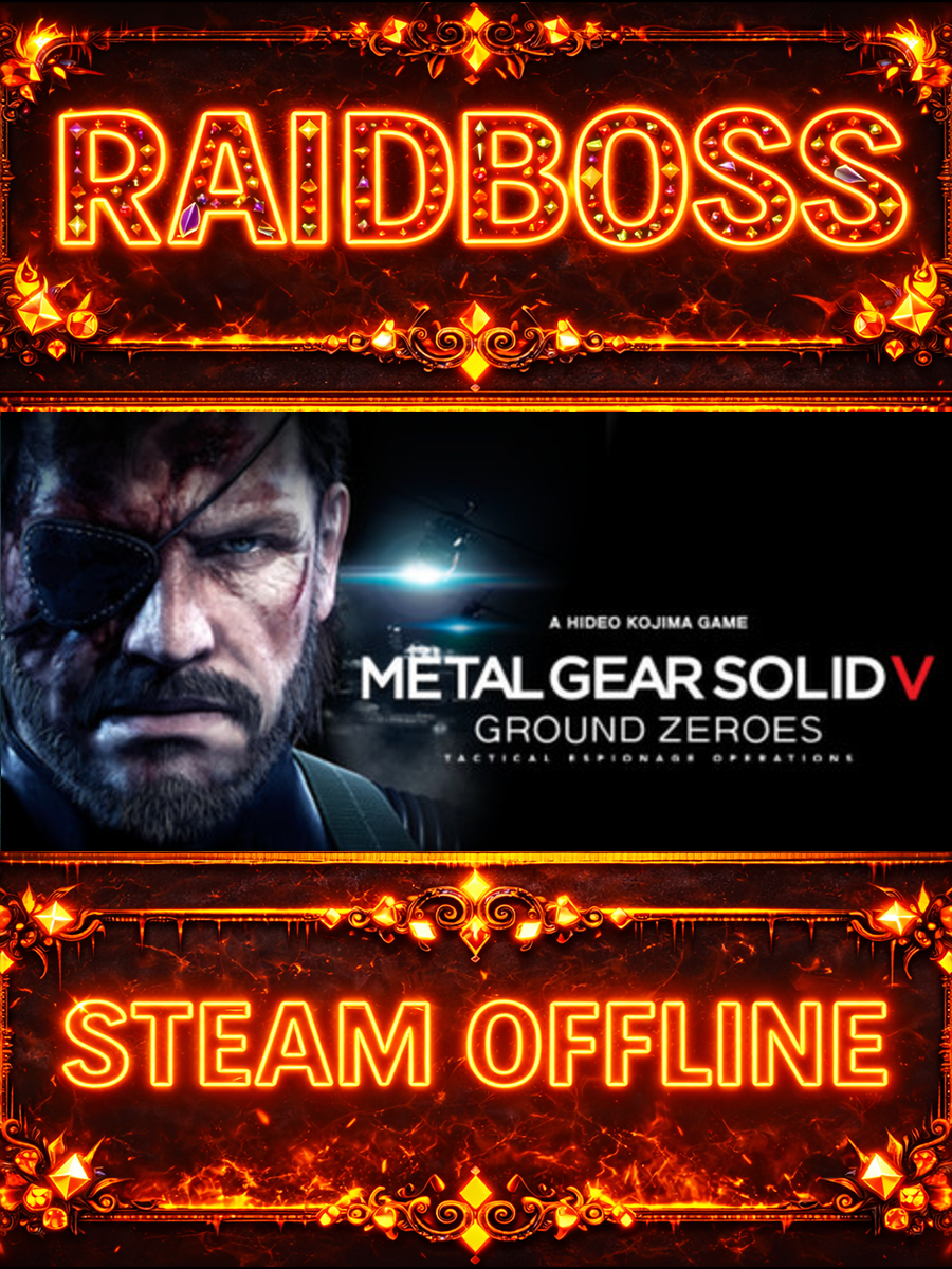 METAL GEAR SOLID V: GROUND ZEROES игра на аккаунте для ПК с OFF активацией для Steam (PC) РФ + СНГ