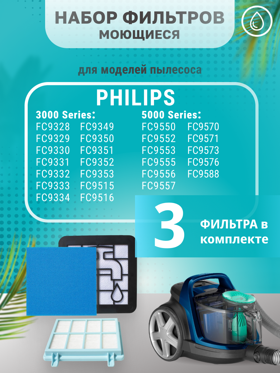 Фильтр PRO для пылесосов Philips (FC8010/02)