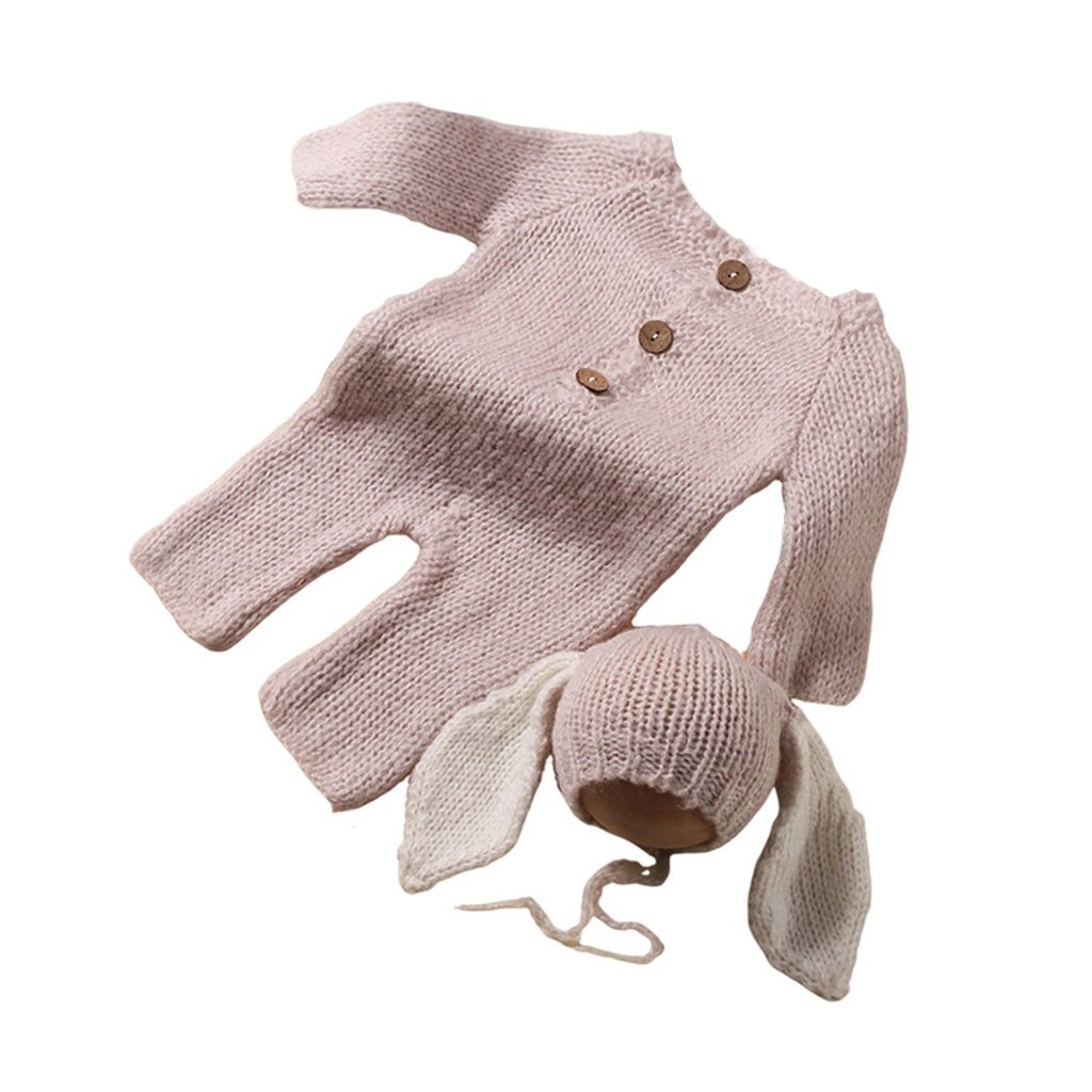 Реквизит Для Фотосессии Новорожденных Мальчиков и Девочек, Аксессуары Для Фотосессии Новорожденных, Комбинезон и Шляпа