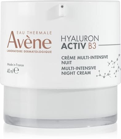 Крем для ухода за кожеи Avene Hyaluron Activ B3 Multi-Intensive, ночнои, 40 мл