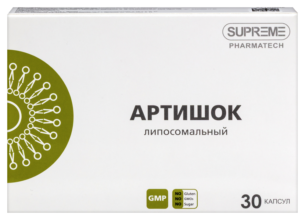 Липосомальный артишок N30 капс массой 548МГ