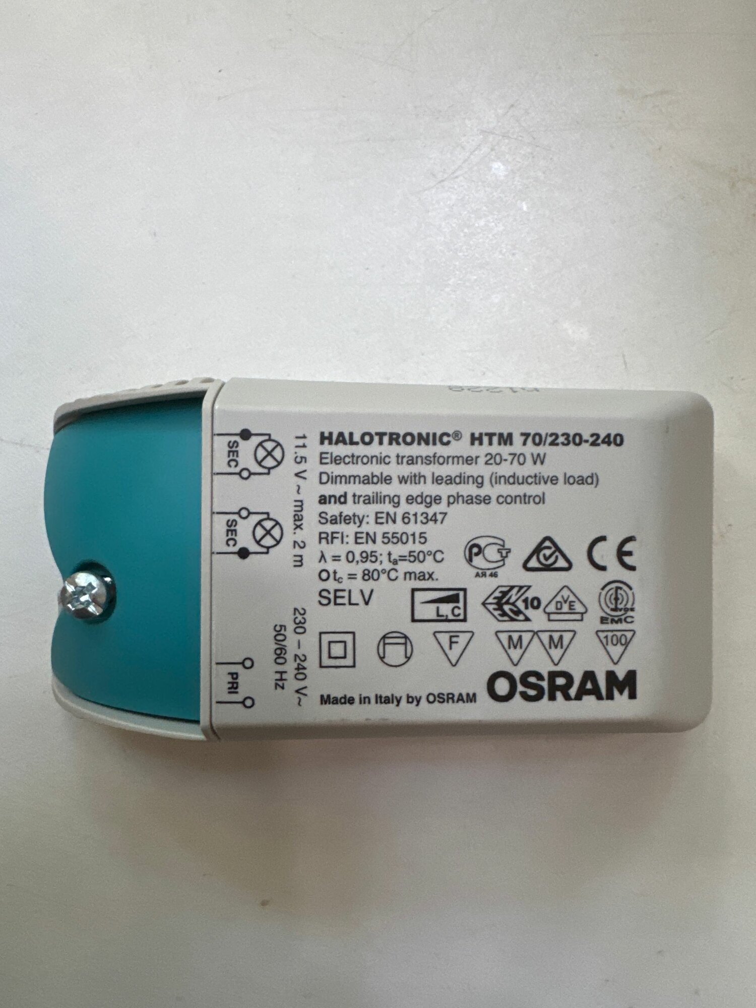 Трансформатор Osram Halotronic HTM 70/230-240
