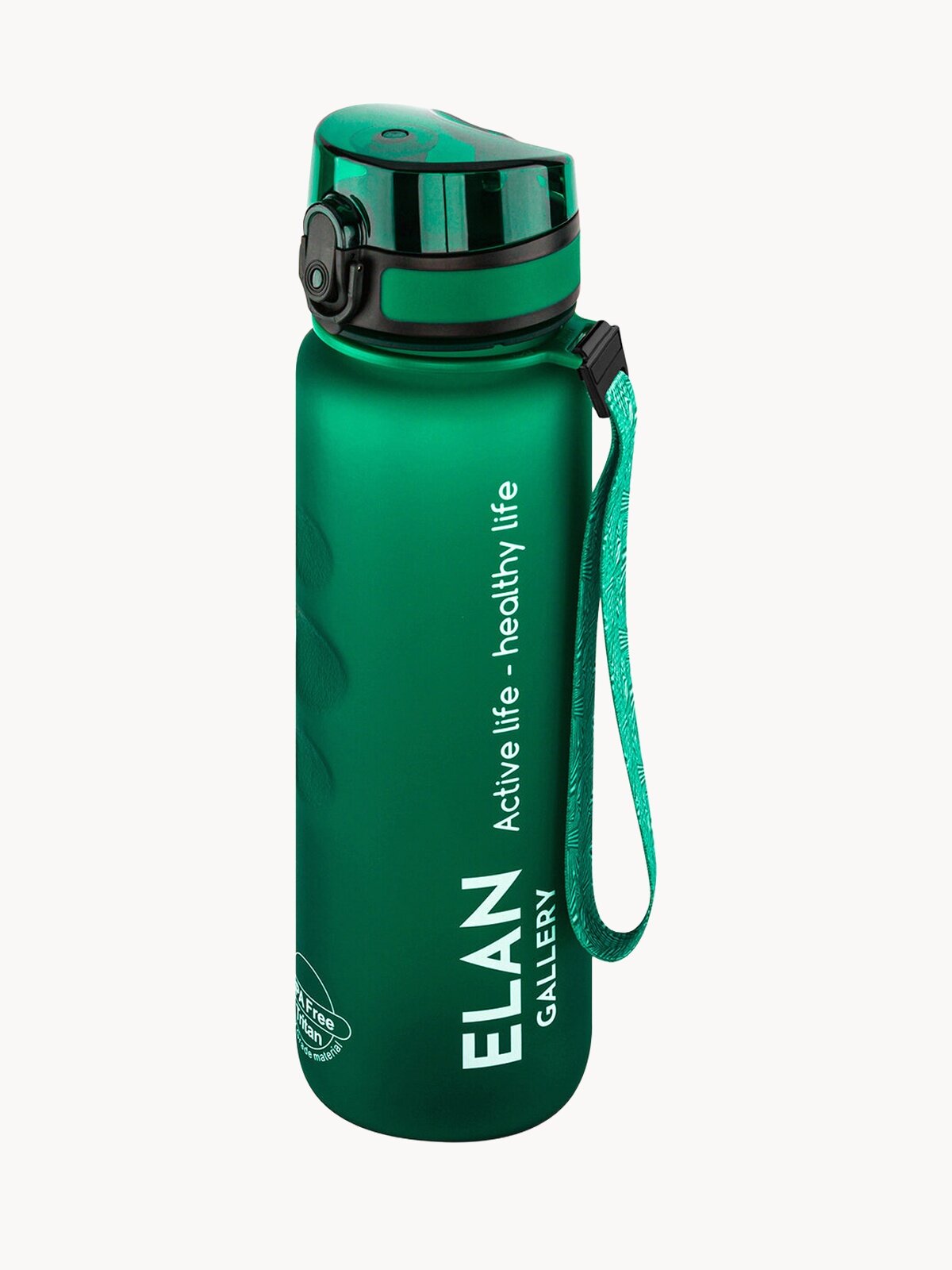 Бутылка для воды спортивная бутылка, для холодных и горячих напитков 1000 мл 7,8х7,8х28,5 см Elan Gallery Style Matte