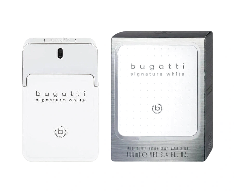 Мужской парфюм Бугатти Сигнатюр Вайт 100 мл / Bugatti Signature White