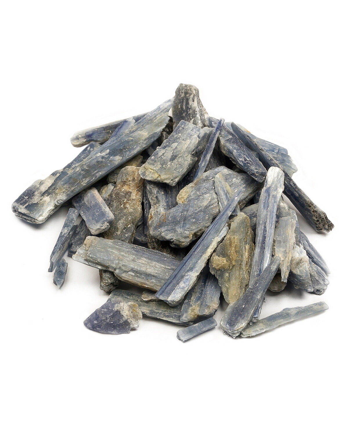 Камень Кианит 100 гр, размер: L, необработанный натуральный минерал.
