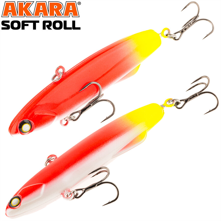 Воблер Akara раттлин Soft Roll 90 мм 30 гр. A160
