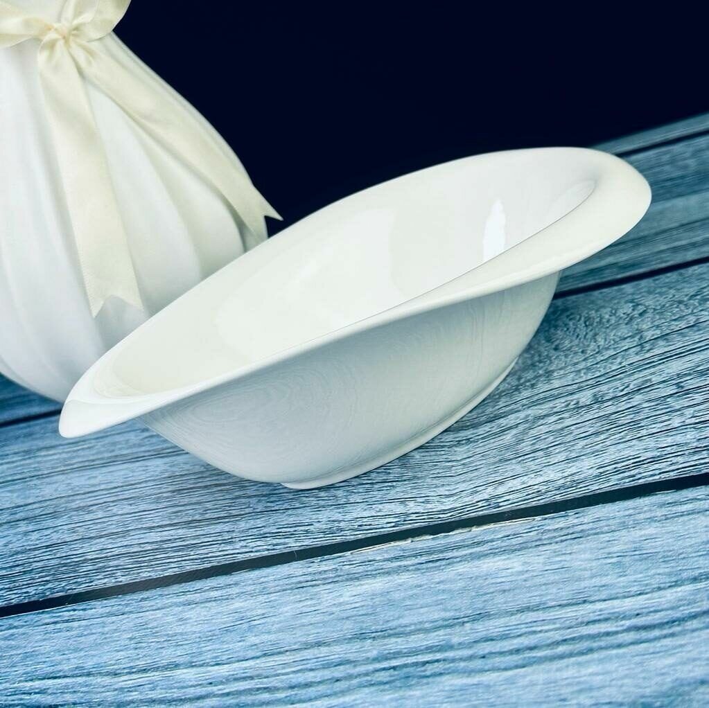 Овальный салатник 28см Фарфор 1 шт.