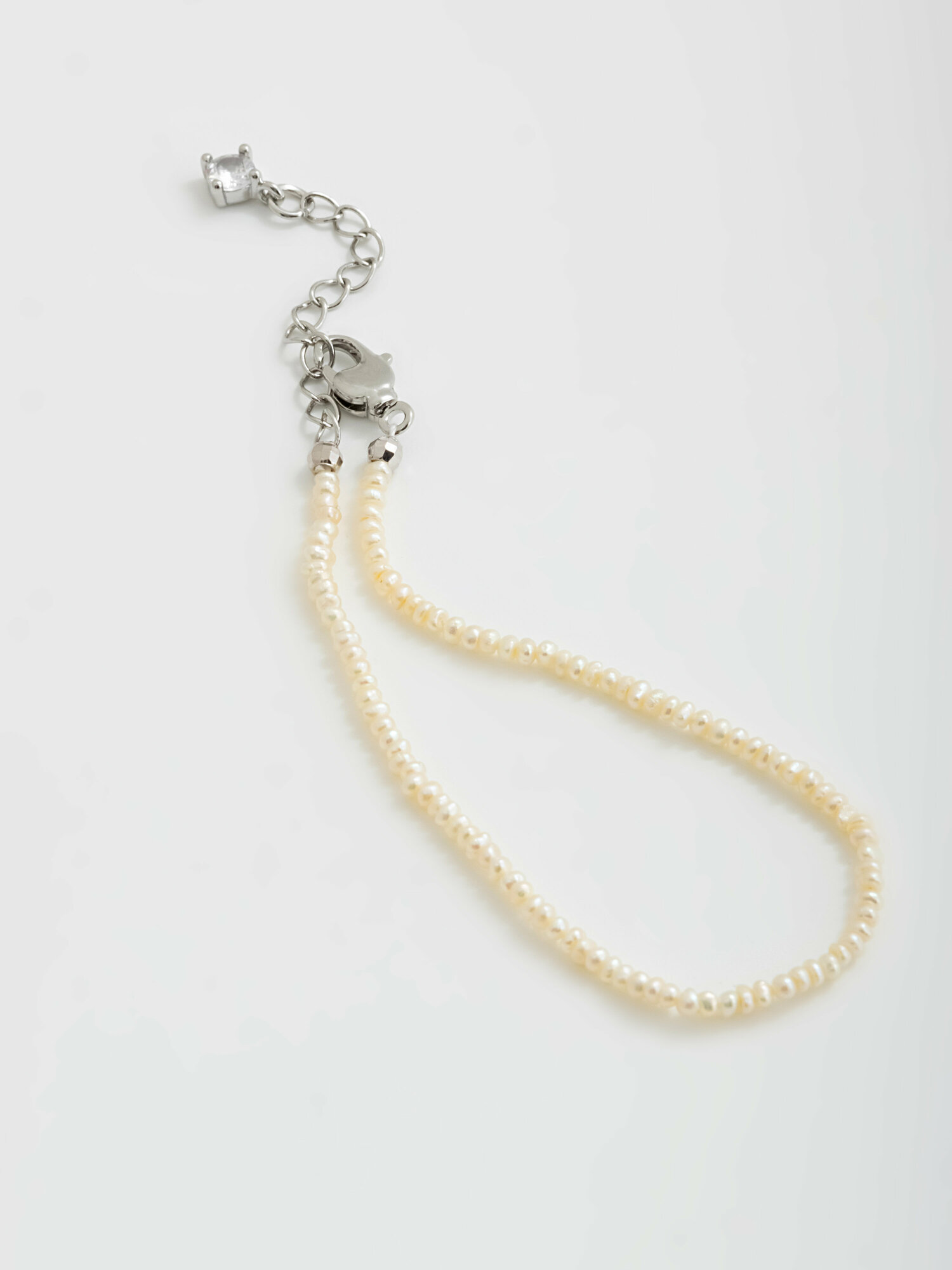 Браслет, жемчуг пресноводный культивированный