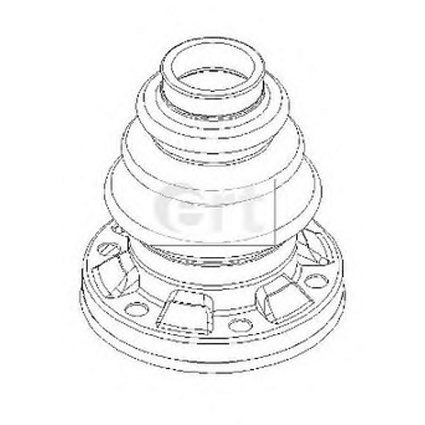 ERT 500401 (33211229589 / 33217529920) пыльник шруса внутр к-кт bmw: 3 90-98, 3 98-05, 3 05-11, x3 04-