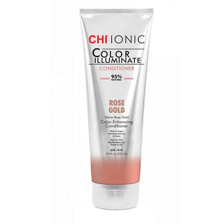 Chi Color Illuminate Rose Gold Color-Enhancing Conditioner Кондиционер оттеночный Розовое золото 251 мл