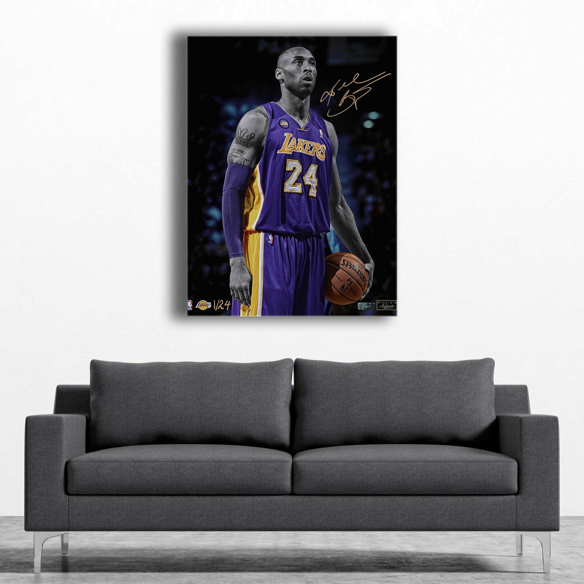 Интерьерная картина на холсте / NBA / Коби Брайн 30*40