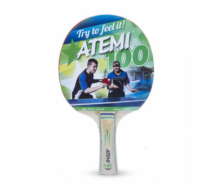 Ракетка для настольного тенниса ATEMI 100 CV ATEMI 100 CV 100CV
