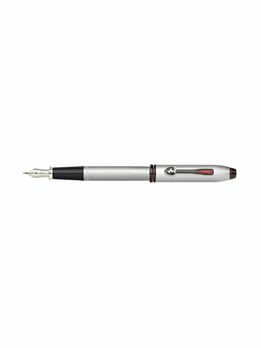 Перьевая ручка Cross Townsend Ferrari Brushed Aluminum, перо среднее M, FR0046-61MS
