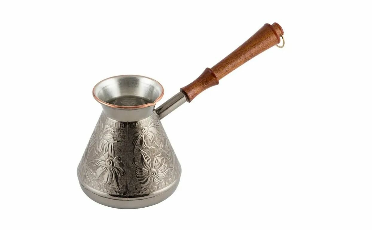 Турка миланфурд "Родные узоры", медная, 640мл, теплоизоляционная ручка