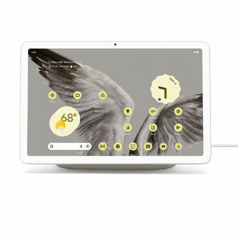 Google Планшет Pixel Tablet 8/128GB Wi-Fi Porcelain, 10.95" 8 ГБ/128 ГБ, белый Google Pixel Tablet