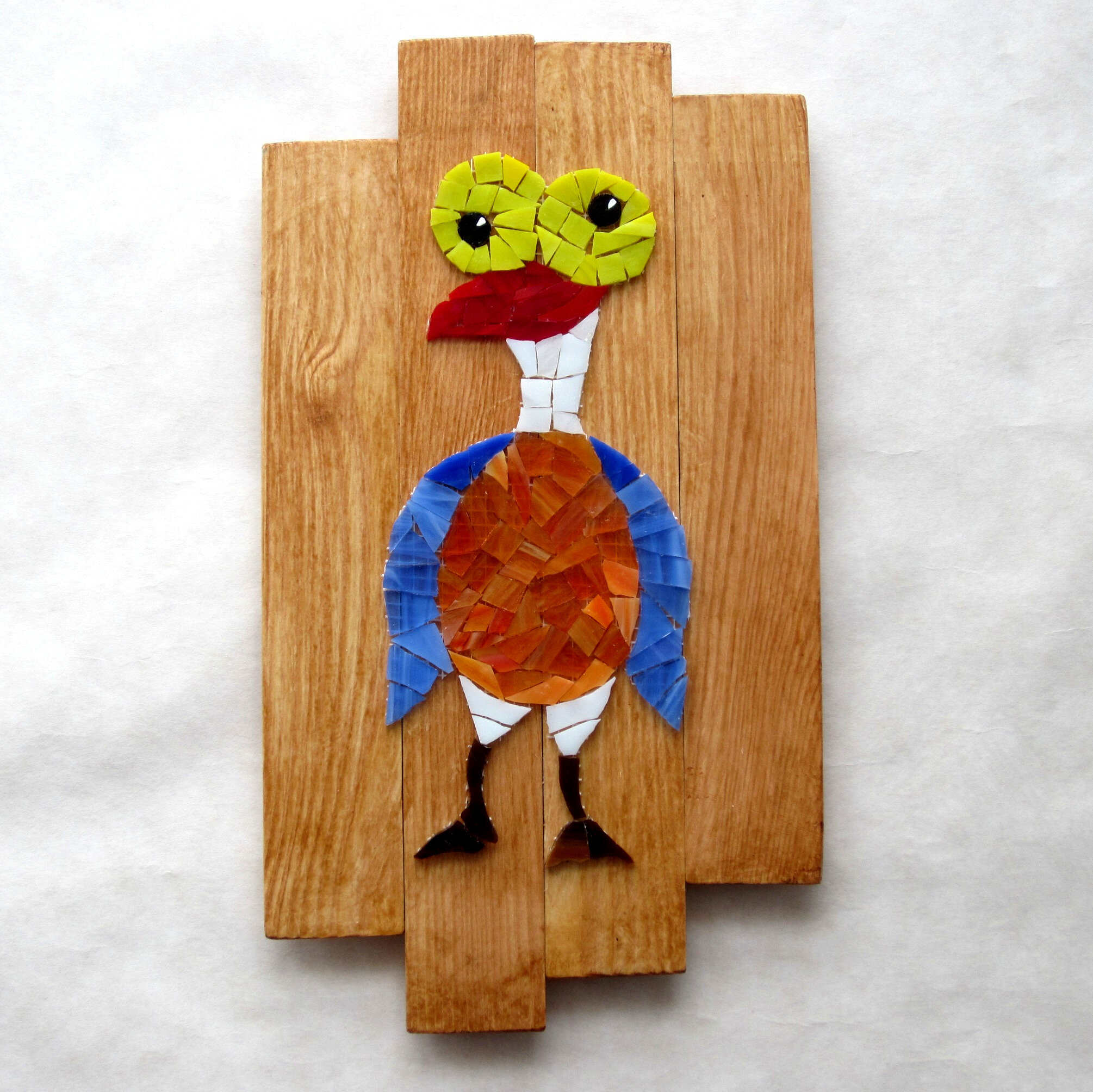 Набор для творчества. Мозаика из витражного стекла. "Утёнок"