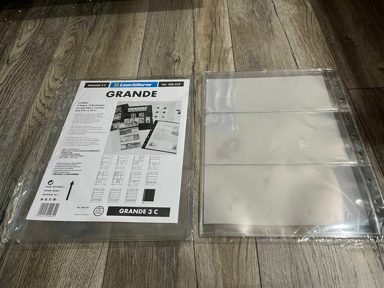 Лист Grande 3C для бон, купюр, открыток