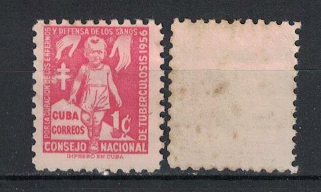 Почтовые марки Куба 1956г. "Налог для Национального совета противотуберкулезного фонда" Медицина NG