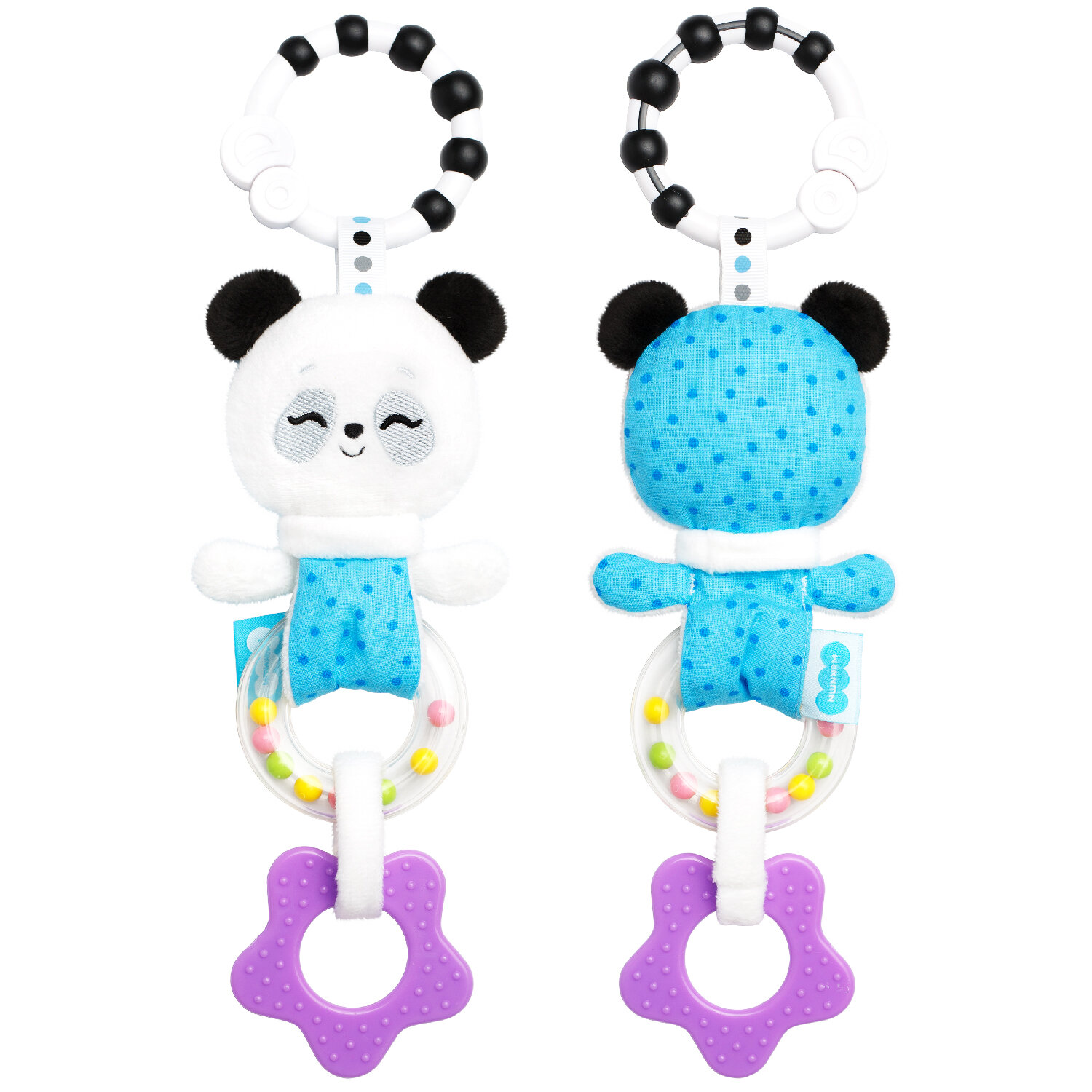 Игрушка Мякиши подвеска погремушка Пандочка Гучи 697