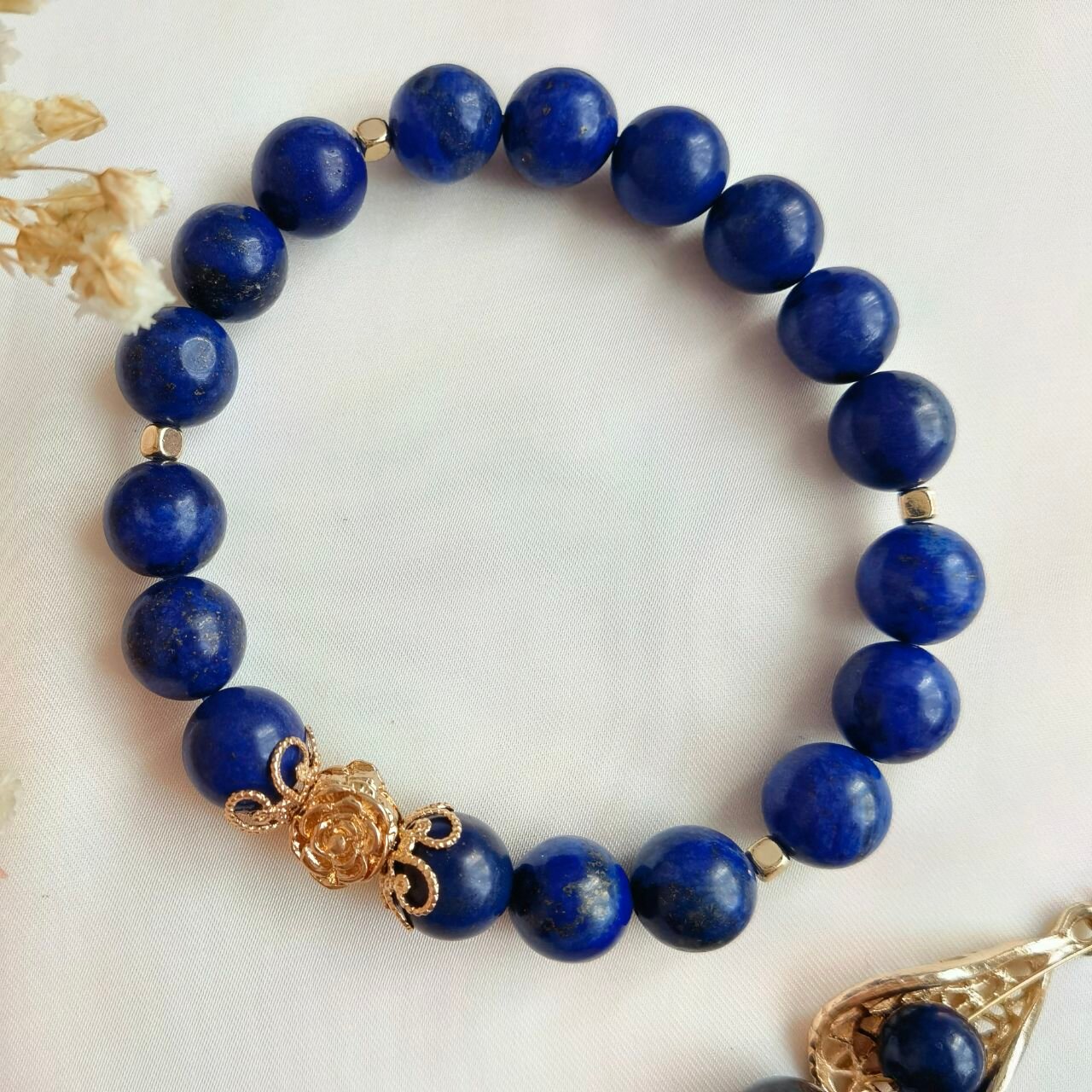 Серьги, лазурит