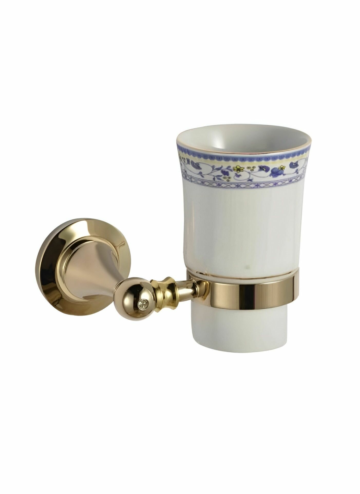 Стакан керамический для ванной комнаты настенный