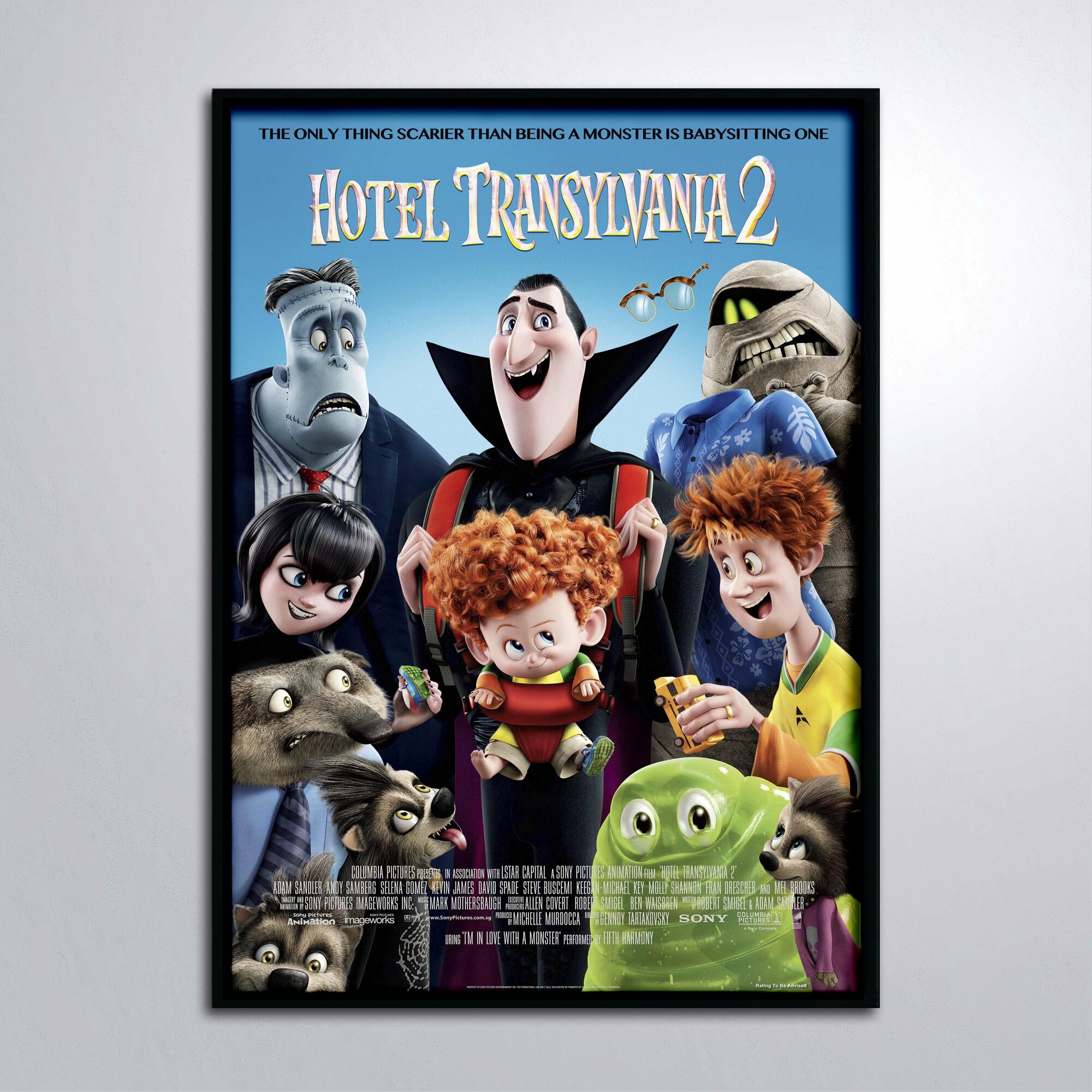 Постер без рамы/Монстры на каникулах Вампиры Hotel Transylvania