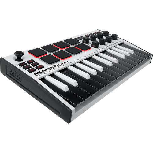 AKAI MPK Mini MK3 White - Клавиатуры 25 клавиш