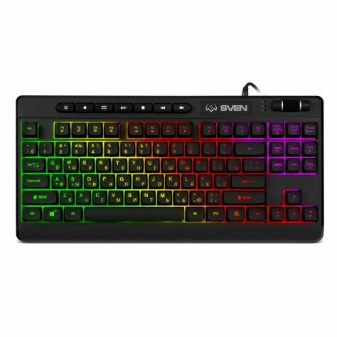 Sven Клавиатура KB-G8200 игровая 95кл, ПО, RGB-подсветка