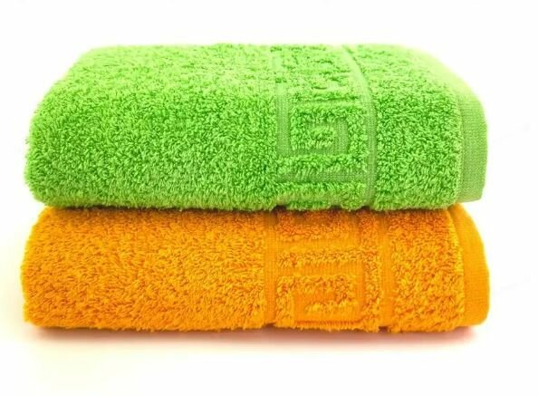 Набор банных полотенец 2 шт 70x140 см. Хлопок 100% 430г/м2