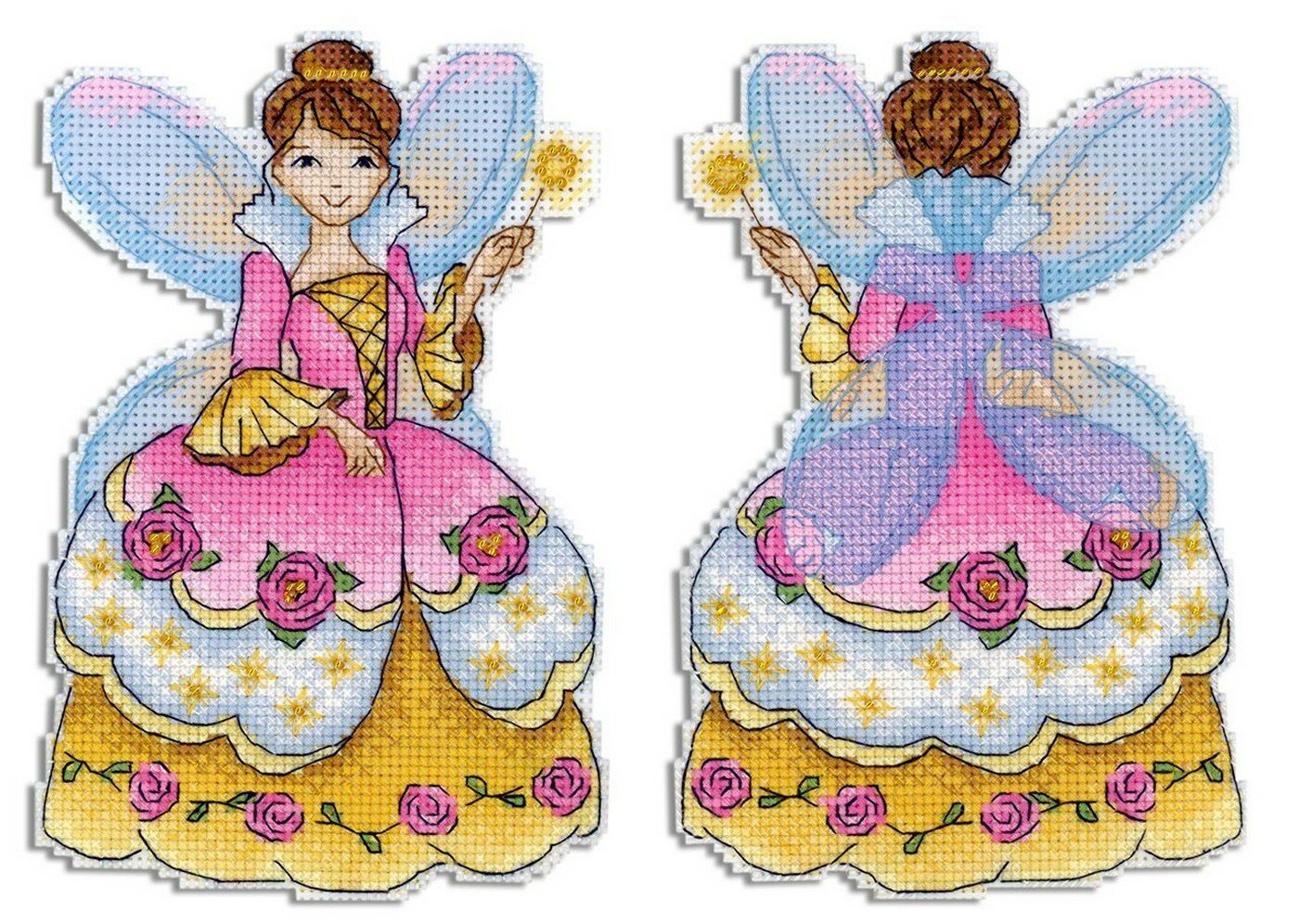 Вышивка Фея Крестная 16x11 см.