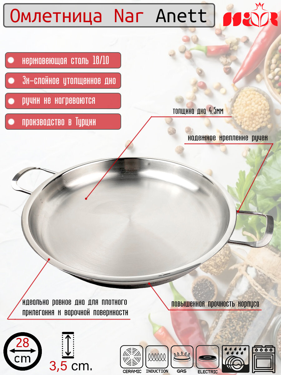 Порционные сковородки для запекания из нержавейки — купить по низкой ...