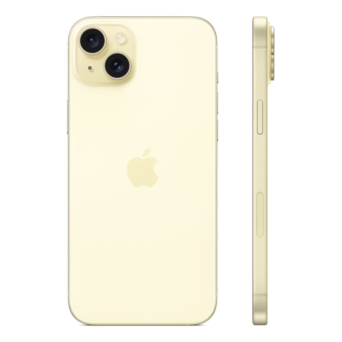 Apple iPhone Смартфон 15 Plus 128 ГБ, Dual: nano SIM + eSIM, Yellow (желтый)Без RuStore