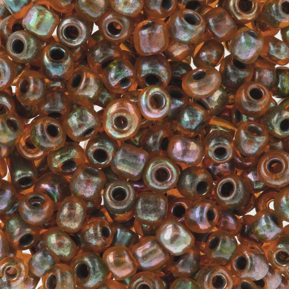 Бисер "Zlatka" круглый GR 08/0 10 г №0220 св. коричневый