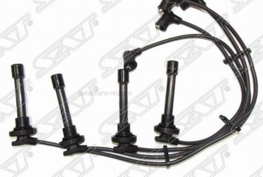 SAT ST32700P0D000 Провода высоковольтные Honda Accord 89-98 / Civic 87-91 F18B; F18B1; F20B; F20B1; F20B2; F20B3; F22B; F22B1