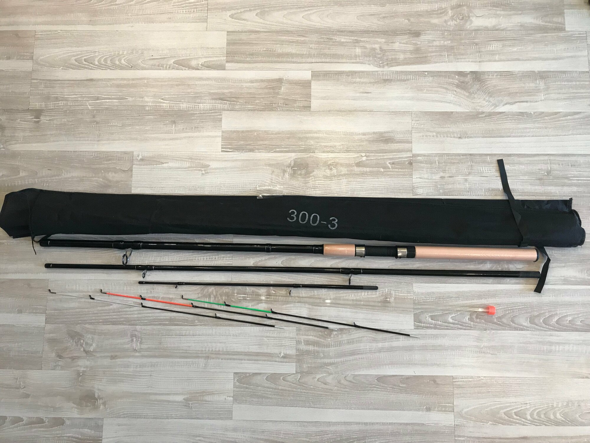 Фидерное удилище Feeder Super Star штекерный 300 см, тест 50-150 г