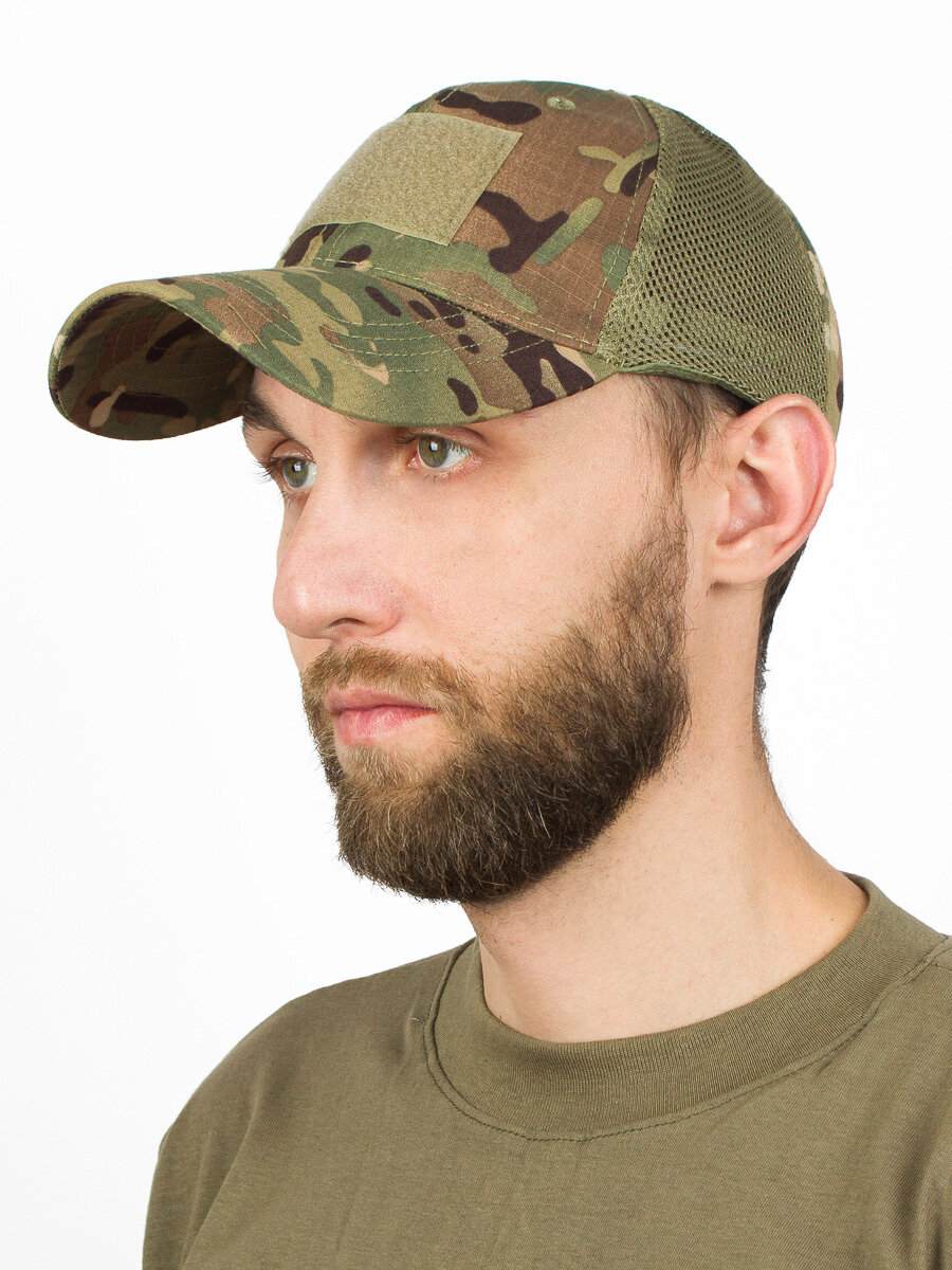 Бейсболка Бейсболка BBC с сетчатыми вставками цвет камуфляж MTP для мужчин