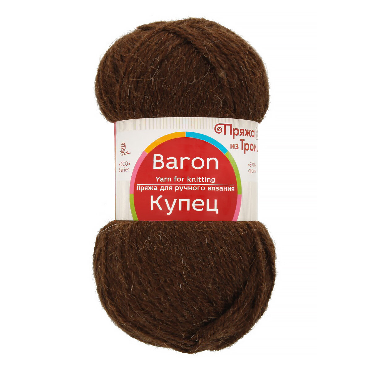 Троицк Купец пряжа 50% верблюжья шерсть, 50% акрил, 100 г 200 м для вязания изделий цвет №043 суровый лен (1шт)