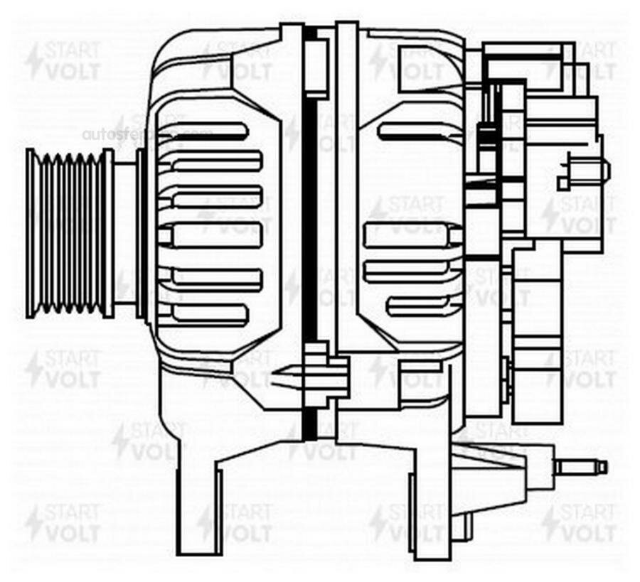STARTVOLT LG1825 Генератор 90A