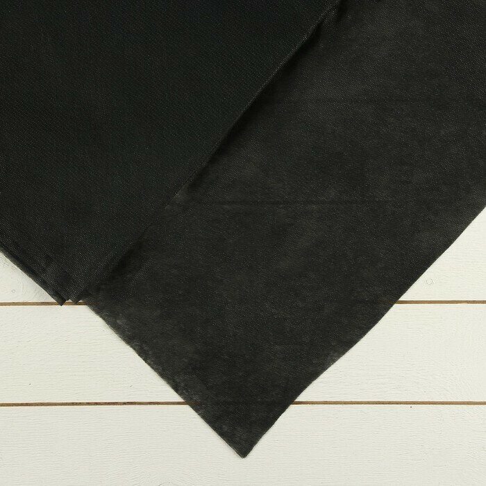 Материал мульчирующий, 5 x 1,6 м, плотность 60, с УФ-стабилизатором, чёрный, Greengo, Эконом 20