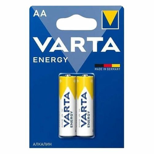 AA Батарейка VARTA Energy LR6 Alkaline, 2 шт.